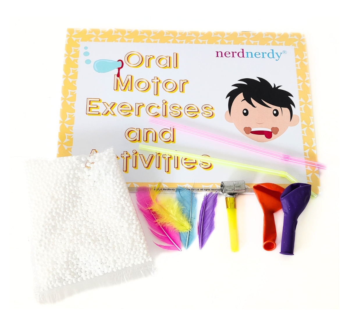 NerdNerdy Oral Motor Kit/ Autism/speech therapy & Occupational Therapy